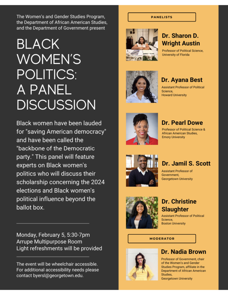 Department of Government | Georgetown University