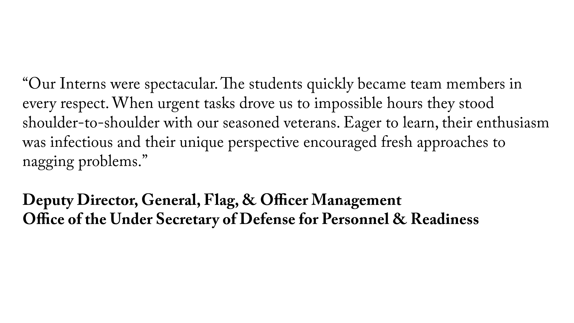 Practicum | Department of Government | Georgetown University